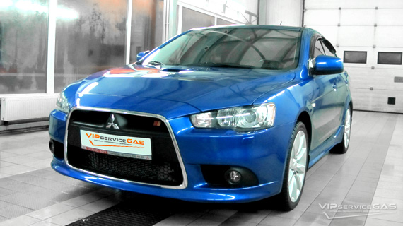 Mitsubishi Lancer X Ralliart 2.0 – VIP сервис GAS
